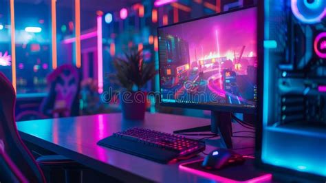 A Video Game Winner Is Shown On A Computer Screen On A Gaming Station