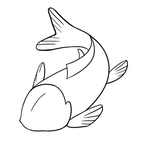 How To Draw A Koi Fish Really Easy Drawing Tutorial