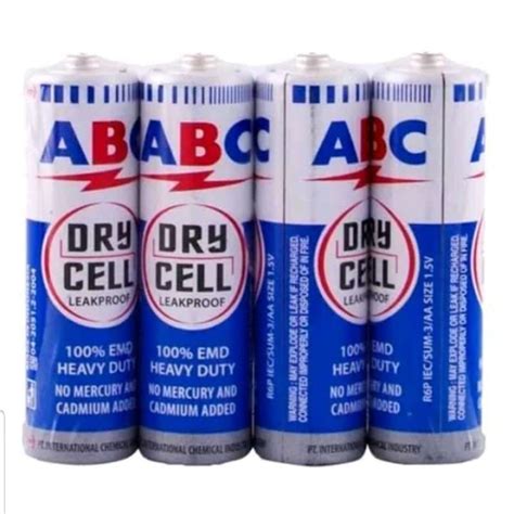 Jual Baterai Abc Tipe Aa V Batu Battrey Dry Cell Isi Pc Di Seller Srisusan Shop Jelambar