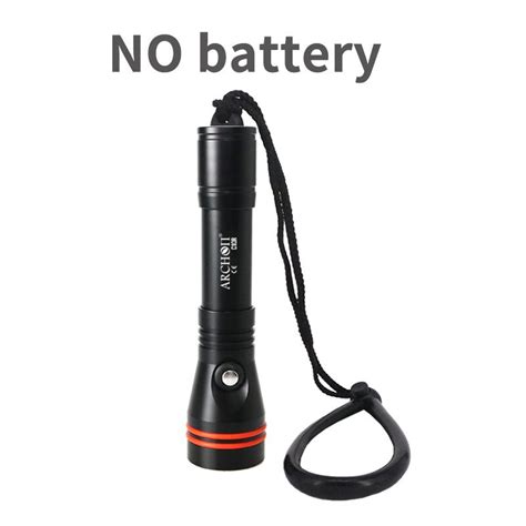 Linterna de buceo arcon C R linterna de buceo con carga USB chip LED CREE de lúmenes