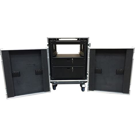 12u Rack Case Shock Mounted 650mm Deep