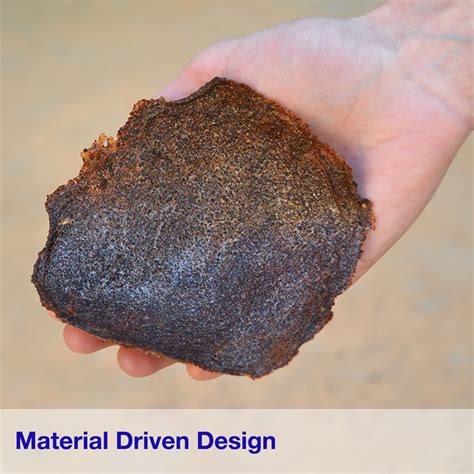 através Material Driven Design proposes the exploration of