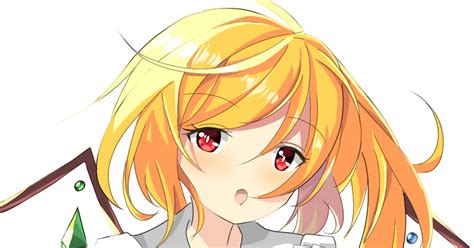 フランドール・スカーレット フラン（線画付き） とむのイラスト Pixiv