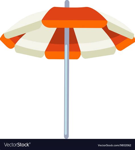 Umbrella Isolated Icon Royalty Free Vector Image