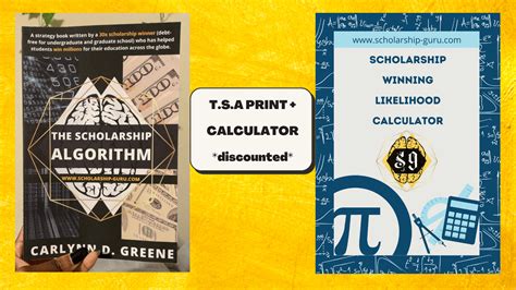 The Scholarship Algorithm Paperback Book Calculator