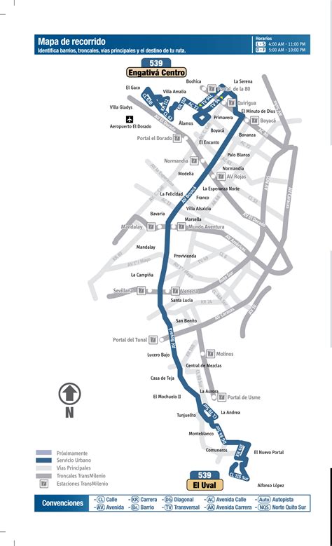 Ruta 122 Horarios Paradas Y Mapas Alapai Transit Center Lucox Cl
