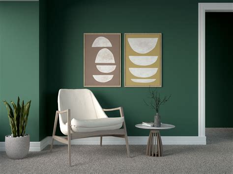 What Color Carpet Goes With Olive Green Walls
