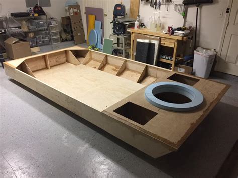 Top Decks Are Installed And Taped Lone Star Hovercraft