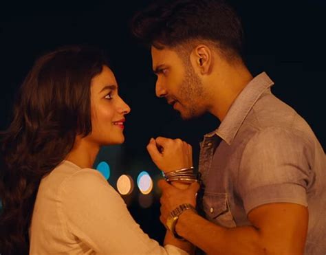 Alia Bhatt And Varun Dhawan In A Still From The Trailer Of Badrinath Ki
