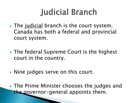 Ppt Canadas Government Powerpoint Presentation Free Download Id