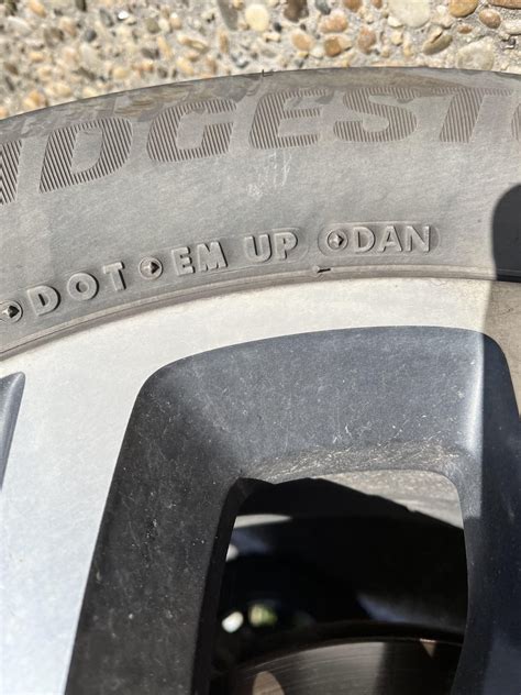What The Heck Tire Date Code Is This When Was This Manufactured R Cartalk