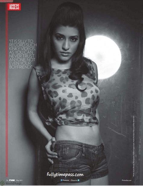 Indian Celebrity Sexy Girls Ragini Mms Actress Fhm Magazine Scans