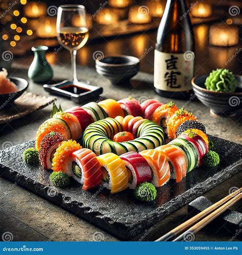 Dynamic Spiral Design With Concentric Patterns Stock Image 345019189