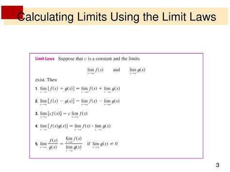 2.3 Calculating Limits Using the Limit Laws. - ppt download