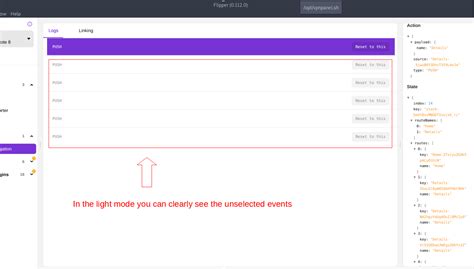 Flipper Navigation Plugin Event Table Rows Text Not Showing In Dark Theme · Issue 10000