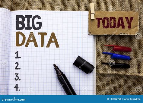 text sign showing big data conceptual photo huge data information technology cyberspace bigdata