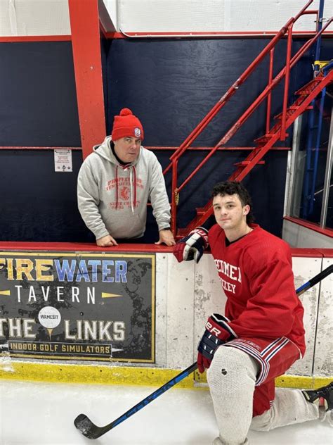 Coach Derek Doherty Senior Matt Cooke Net Milestones At Tewksbury High