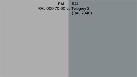 Ral Ral 000 70 00 Vs Telegrey 2 Side By Side Comparison