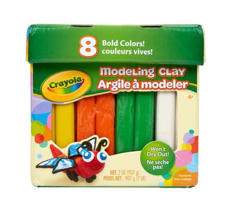 Crayola Modeling Clay 8 Bold Colors Crayola