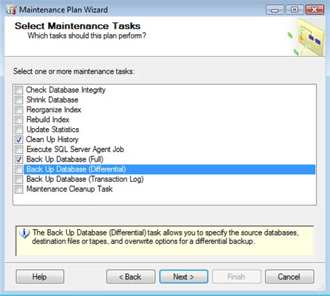 Creating Maintenance Plans In SQL Server 2008 R2 TechBubbles