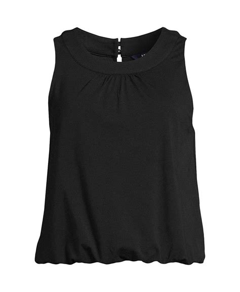 Lands End Womens Lightweight Jersey Tank Top Macys
