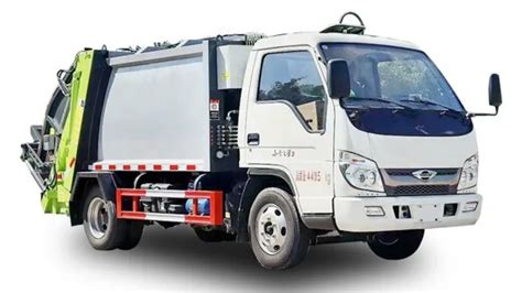 Mobile Compactor Garbage Truck Compacting Refuse Rubbish Bin Collection