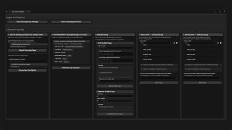 在代码插件创建的gameplaytag Utility 虚幻引擎商城