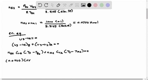 Solved A M Insulated Rigid Vessel Is Divided Into Two Equal