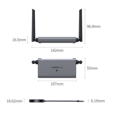 Ugreen Wireless Extender Screen Projector Hdmi Transmission Converter