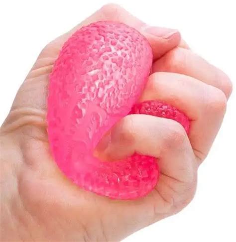 Needoh Gumdrop Pink Stress Ball Schylling Toywiz