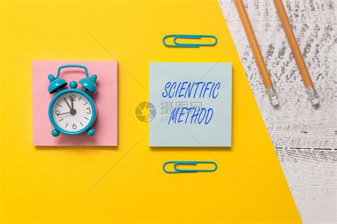 显示科学方法的概念手写概念意义原则逻辑搜寻知识的程序记事本彩色纸片标记高清图片下载 正版图片503903413 摄图网