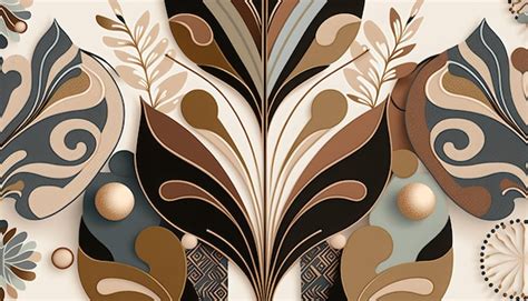 Premium Photo Modern Pattern Bohemian Style