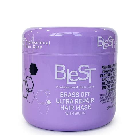 Brass Off Ultra Repair Hair Mask With Biotin Bh717 1 Unit
