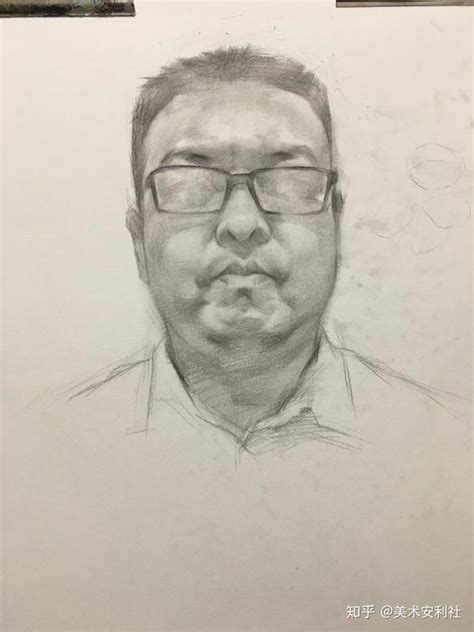 考美院必看系列，素描头像写生完整过程 知乎