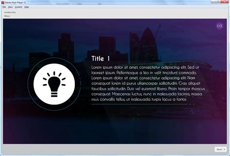 Articulate Storyline Ui Design On Behance
