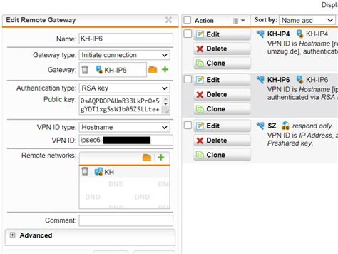 Sophos UTM IPv IPv Issue IPSec General Discussion UTM Firewall Sophos Community