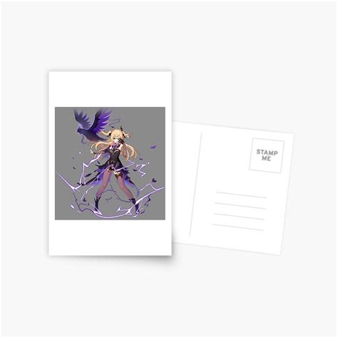 Genshin Impact Fischl Official Character Wish Gacha Splash Art