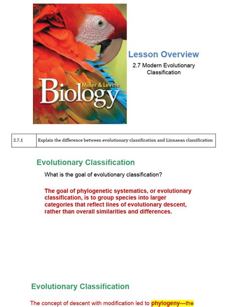 2 7 classification 2 modern evolutionary classification34 pdf