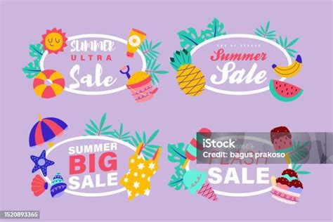 여름 세일 표지판 브로셔 벡터 소셜 미디어 게시물 프로모션 광고 쇼핑 전단지 바우처 웹 사이트 캠페인 및 광고를위한 특별 가격 제공 쿠폰 가게 표시에 대한 스톡 벡터 아트