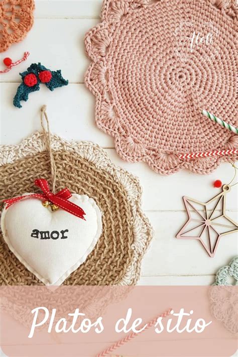 Plato de sitio a crochet patrón gratis tutorial Padrões de Tricô