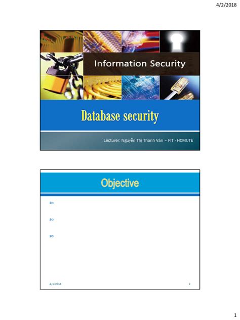 Chapter 9 Database Security Pdf Databases Relational Database