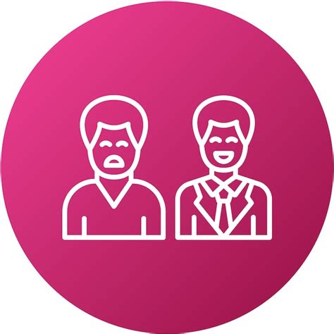 Diseño Vectorial Estilo De Icono De Envidia Vector Premium