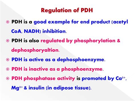 Pyruvate Dehydrogenase Complex Pdh Multi Enzyme Complex