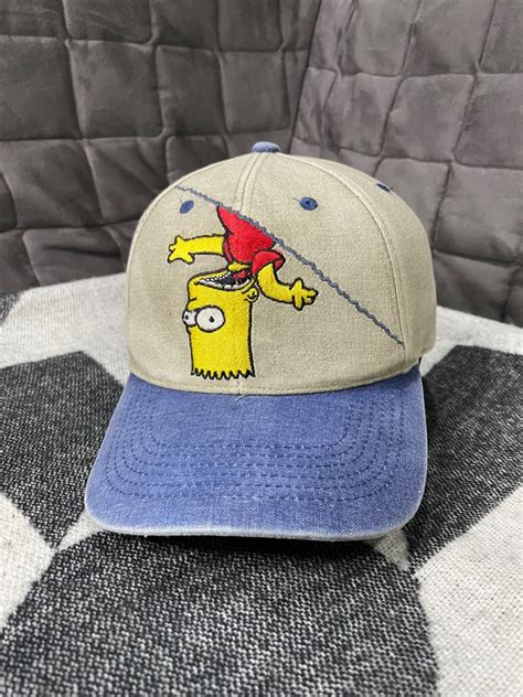 Vintage 2000 Bart Simpson Hat Mens Fashion Watches And Accessories