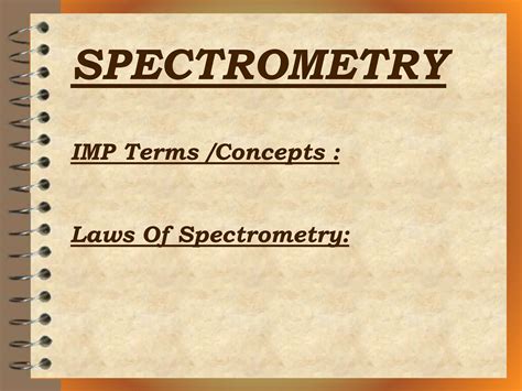 Instrumental Method Of Chemical Analysis Pptx