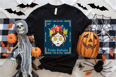 Frida Kahlo Loteria Mexicana T Shirt Etsy