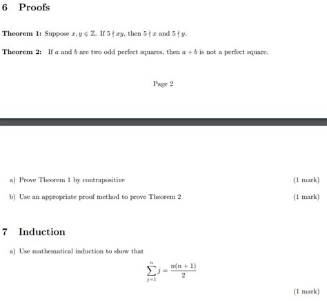 Solved 6 Proofs Theorem 1 Suppose X Y E Z If 5 Xy Then Chegg Com