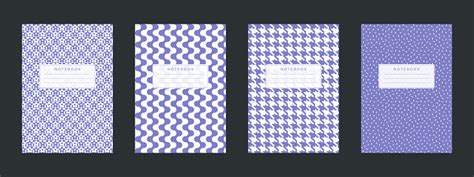 범용 추상 레이아웃 표지 템플릿 세트 노트북 플래너 브로셔 서적 카탈로그 등에 적용 할 수 있으며 크기를 조정하기 쉬운 원활한