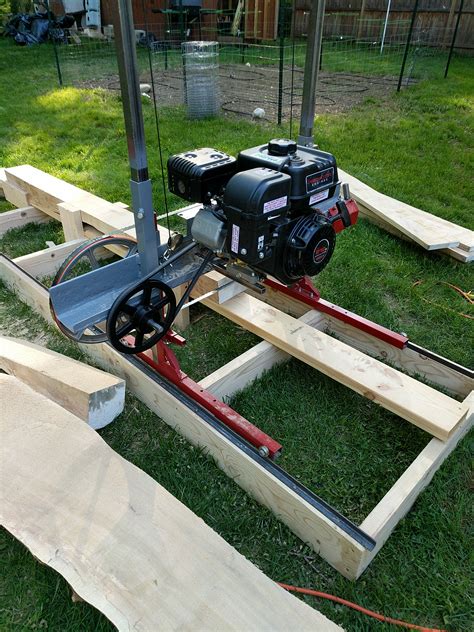 168 Rsw Homemade Bandsaw Mill Part 1 Youtube