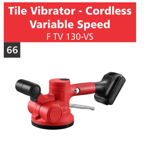 TILE VIBRATOR CORDLESS F TV 130 VS Forte India Enterprises